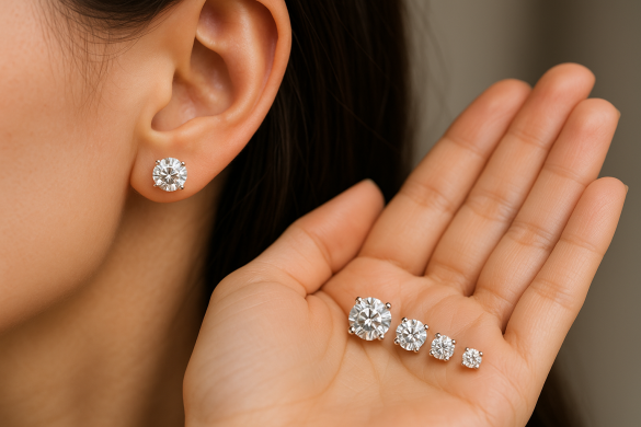 Ultimate Diamond Earrings Size Chart: Choose the Perfect Pair