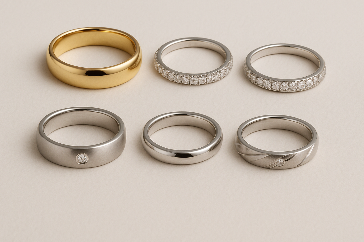 Popular Trends in Wedding Bands for the Modern Bride and Groom